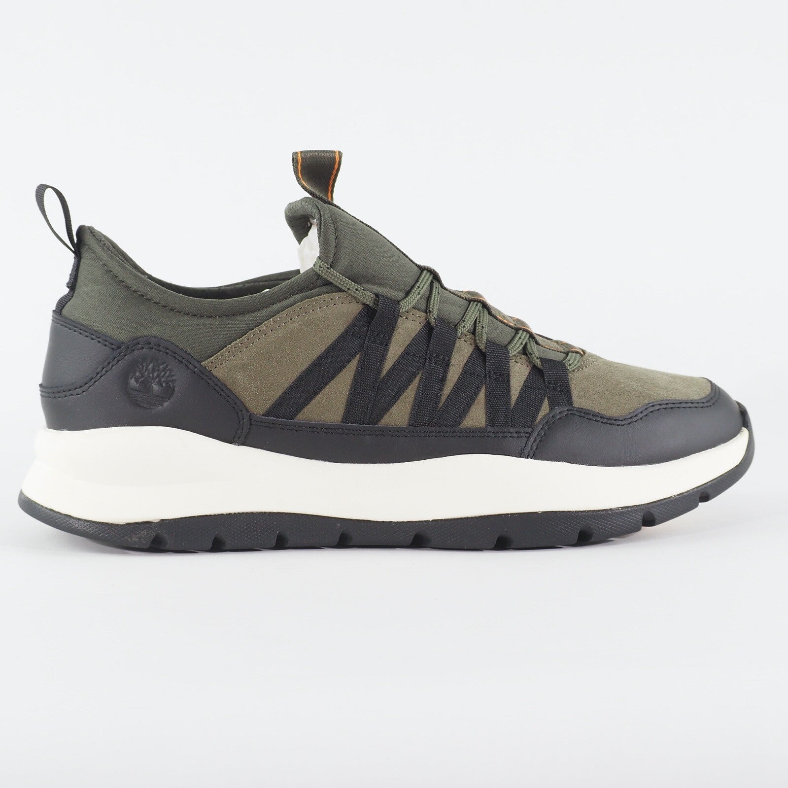 Mens Timberland Broughs Sroject Olive A24SV Leather Casual Walking Tra ...